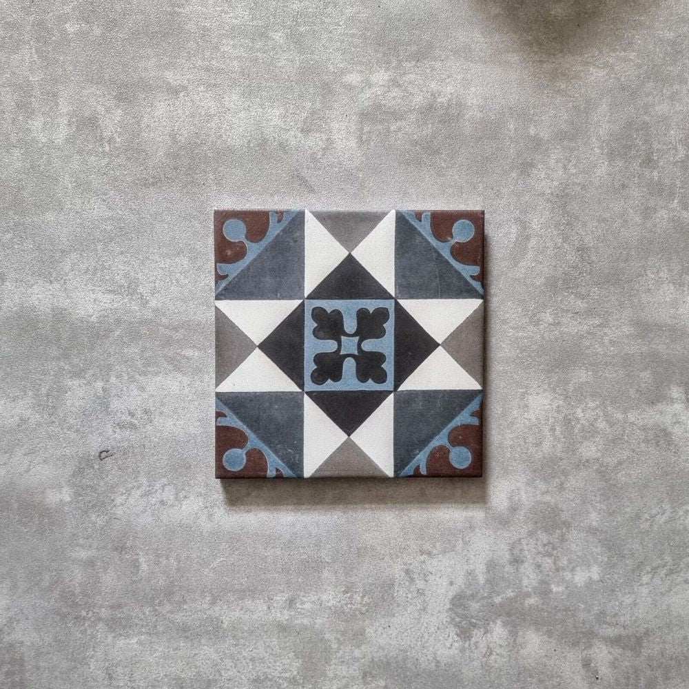 MUESTRA DE AZULEJO COMPLETO Westminster Manor A 20cm x 20cm — Deine Fliesen